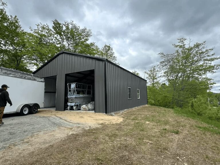 40x60x16 Metal Building Kit | Mason Steel Buildings Corp.